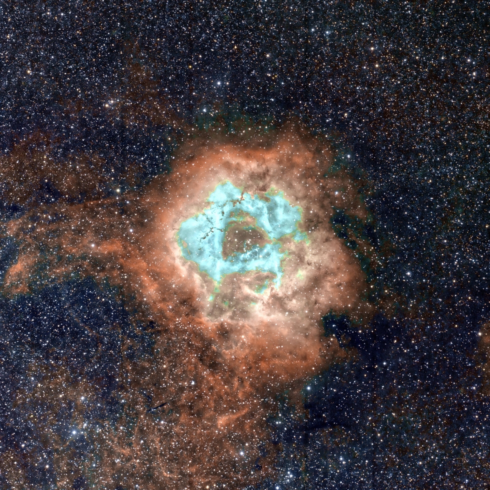 NGC2238 Rosette Nebula | Telescope Live
